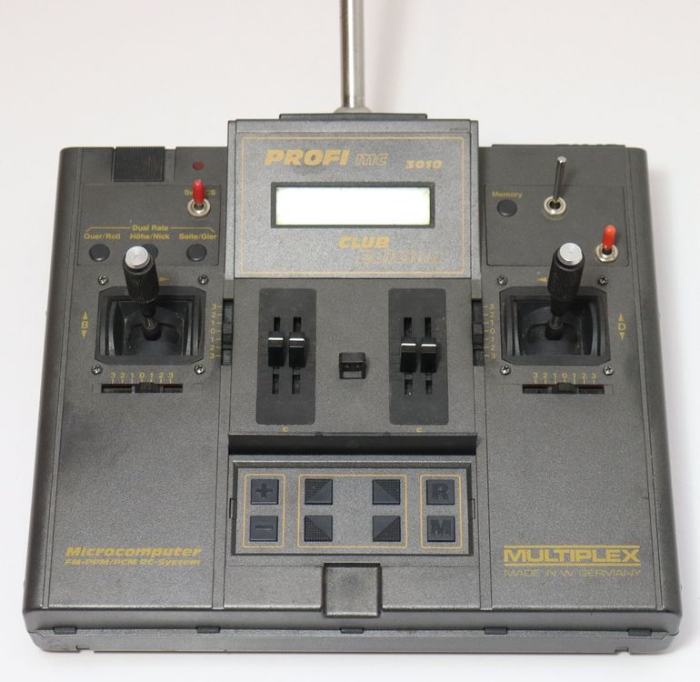 Multiplex Profi mc 3010 Club Edition 40MHz mit 2x Empfänger (Gebraucht ...