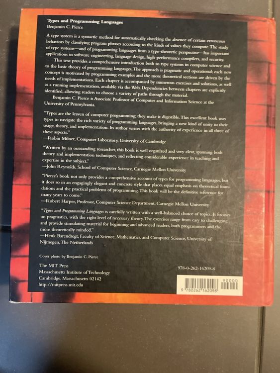 Types and Programming Languages - 📕💻📚 (Gebraucht) in Zürich für CHF 10 ...