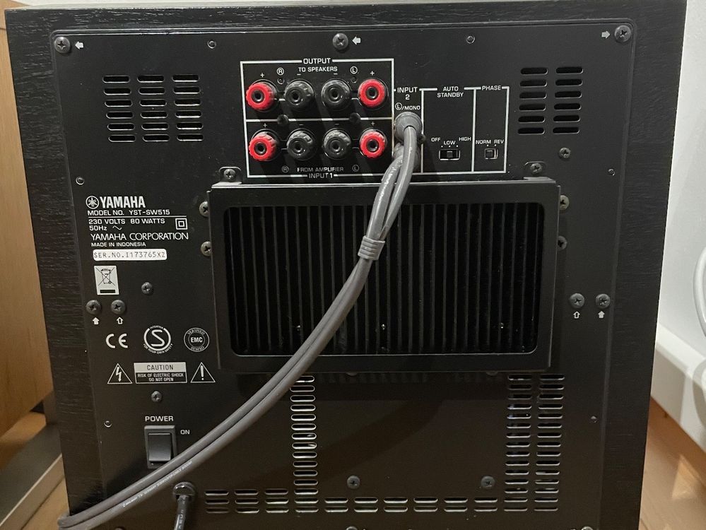 Yamaha Subwoofer YST-SW515 (Gebraucht) in Nürensdorf für CHF 90 – nur ...