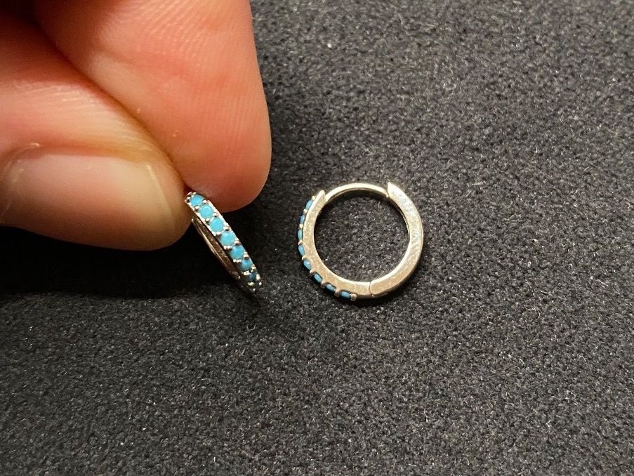 Creolen 925 Silber, weissvergoldet (Neu (gemäss Beschreibung)) in Anglikon für CHF 8.5 – mit ...