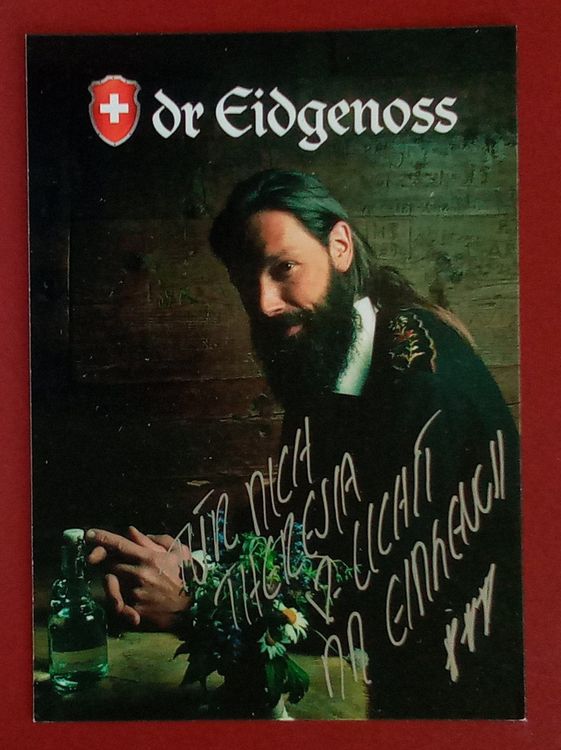 Dr Eidgenoss Autogramm signiert Fotopostkarte 10x15cm (Gebraucht) in ...