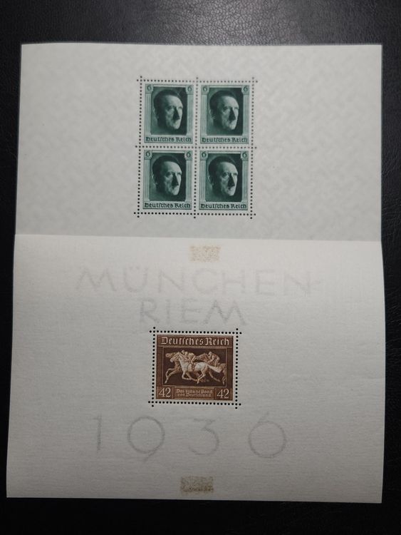Deutsches Reich Block Nr.4 /7 Ungebraucht Falz | Kaufen auf Ricardo
