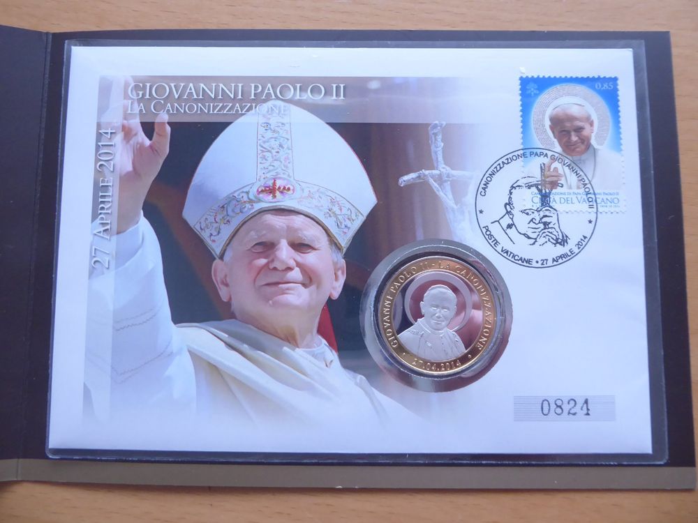 § Sehr schöner Numis Beleg Vatikan Papst (Gebraucht) in Rothrist für ...