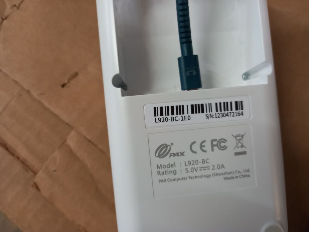 Terminal CCV A920 mit docking Kartenterminal (Gebraucht) in Prez-vers ...