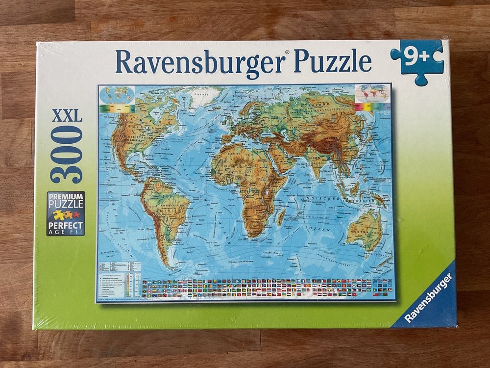 Ravensburger Puzzle Weltkarte 300 Teile XXL 9+ (Neu und originalverpackt) in Dielsdorf für CHF 1 ...