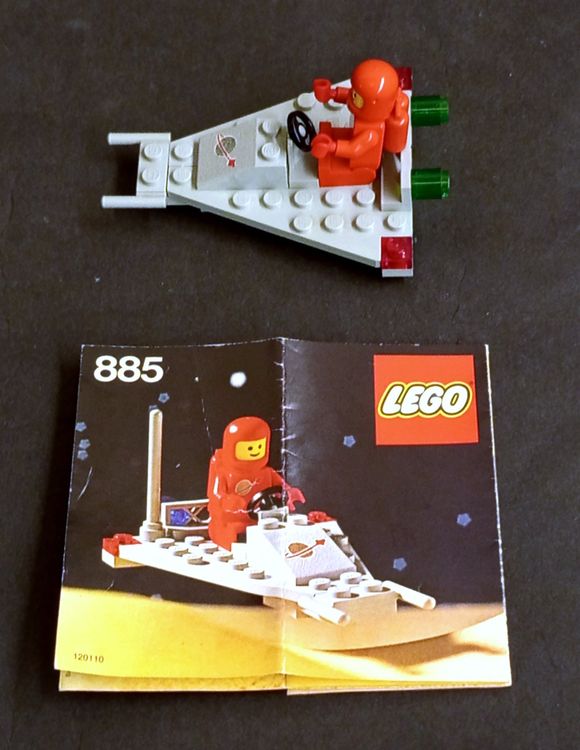 LEGO Classic Space 885 Bausatz & Anleitung (Gebraucht) in Fraubrunnen ...