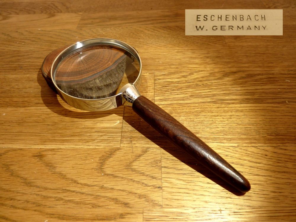 Hochwertige Lupe Eschenbach Germany Rund 8cm | Kaufen auf Ricardo
