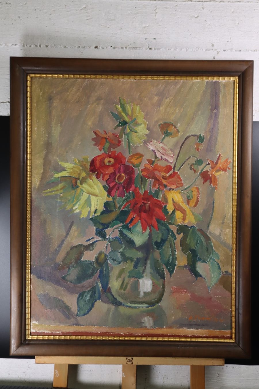 August CUENI (1883-1966) - Orginal Gemälde - Stilleben (Gebraucht) in ...