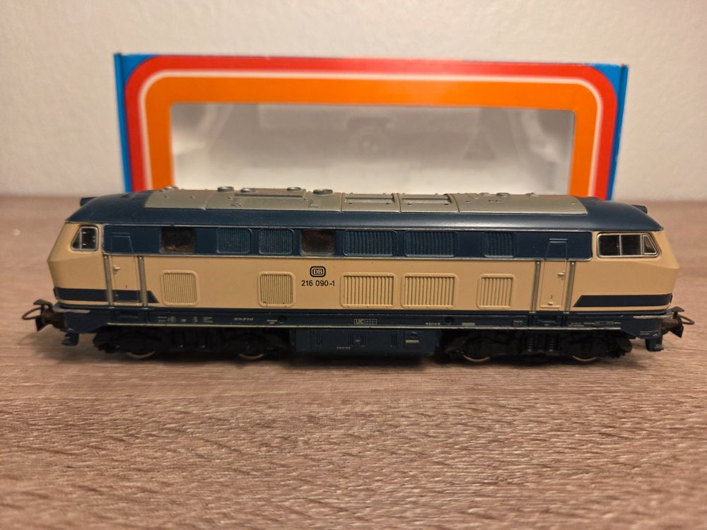 Märklin 3074 Diesellok BR 216 DB Digital H0 (Gebraucht) in St-Aubin-Sauges für CHF 89 – mit ...