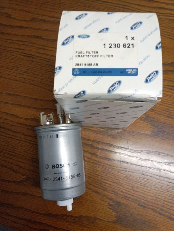 Original Kraftstofffilter Ford (BOSCH) (Neu und originalverpackt) in ...