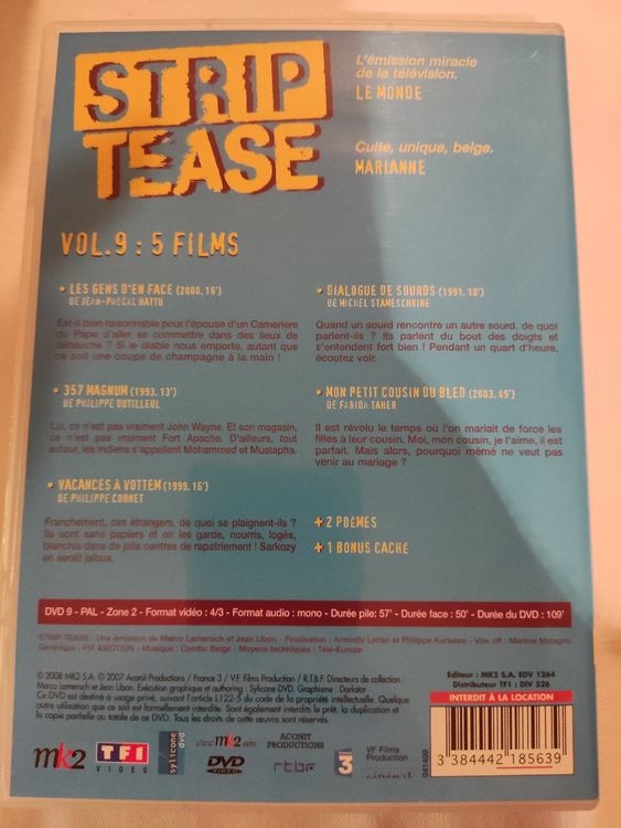 Striptease Volume 9 - DVD Qui Déshabille la Société (DVD) (Gebraucht) in Oberembrach für CHF 15 ...
