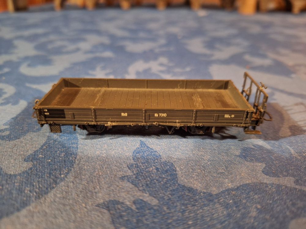 RhB - STL HOm - 3 wagons marchandises + 1 fourgon | Acheter sur Ricardo