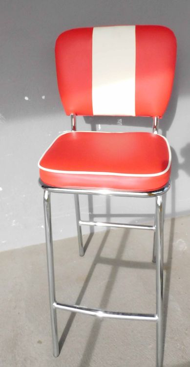 Neue Fundschätze Bar-Stühle Retro American Diner 3x Neu (Gebraucht) in ...