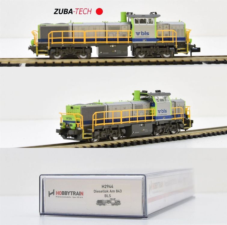 Hobbytrain H2944 Diesellok Am 843 BLS N | Kaufen auf Ricardo