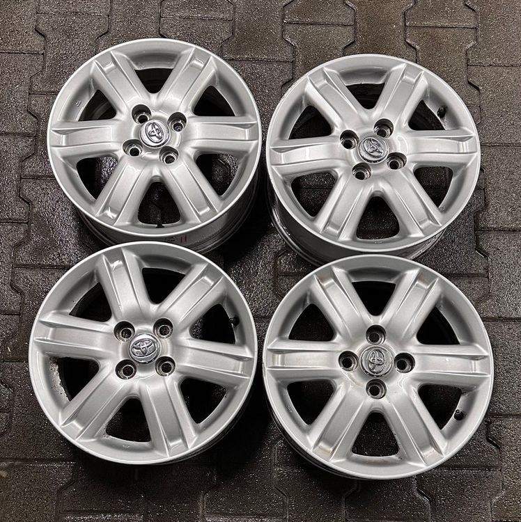 Toyota orig. Alufelgen 15X5J 45 für Winter- oder Sommerpneu (Gebraucht ...