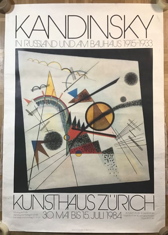 Wassily KANDINSKY (1866-1944) Grosse Plakat | Kaufen auf Ricardo
