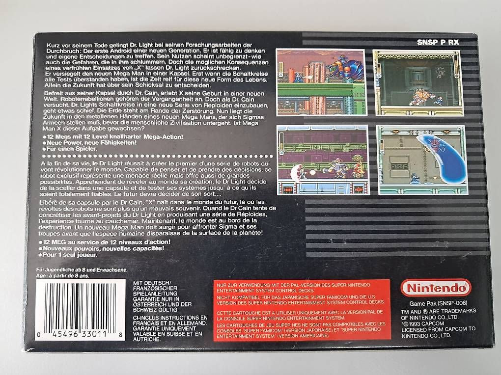 Mega Man X - SNES (Gebraucht) in Glis für CHF 220 – mit Lieferung auf ...