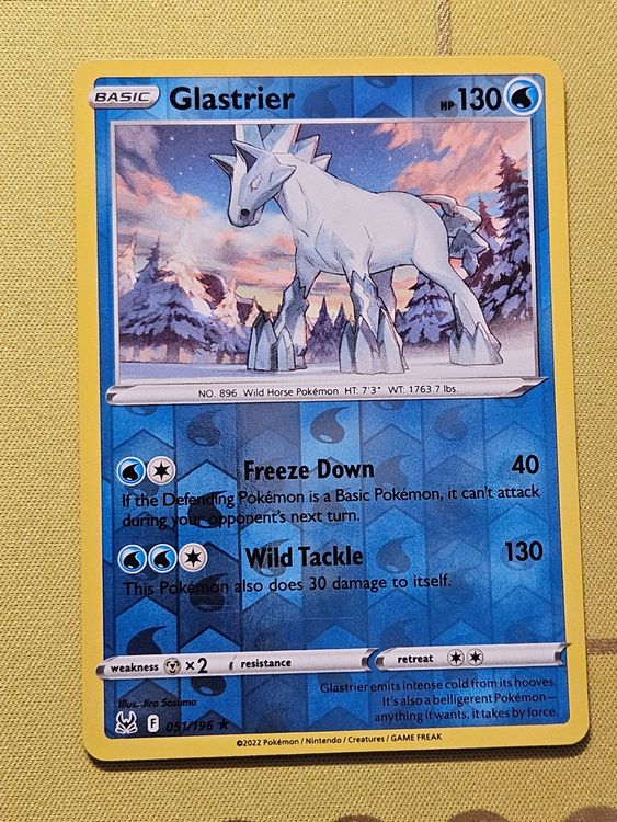 Lost Origin - Glastrier 051/196 EN (Gebraucht) in Bellinzona für CHF 0. ...