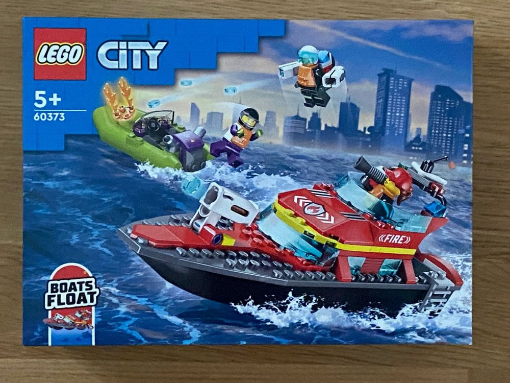 Lego City 60373+60374+60393 Boot + Einsatzwagen + Pick Up (Neu und ...