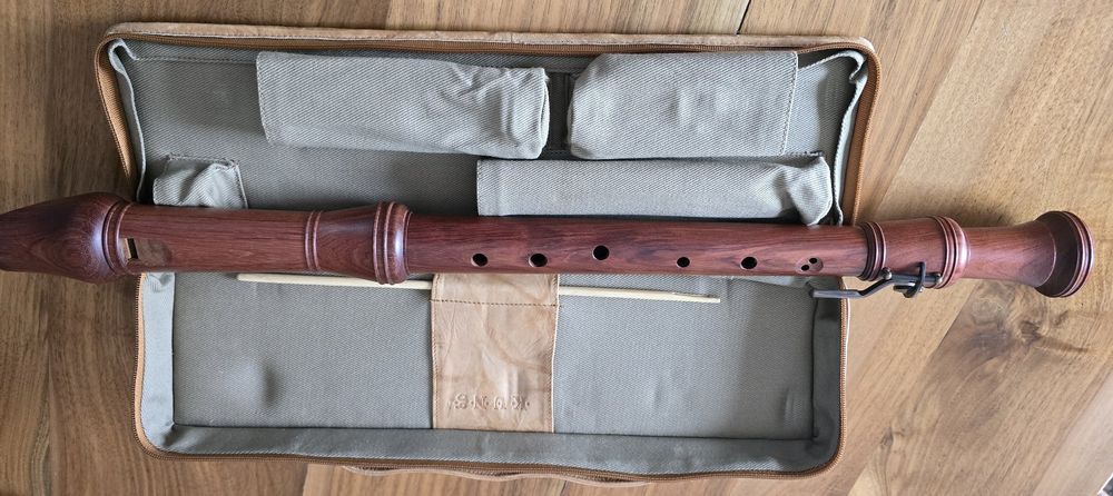 Küng "Tenor" Blockflöte, mit einer Klappe,Topzustand,Etui (Gebraucht ...