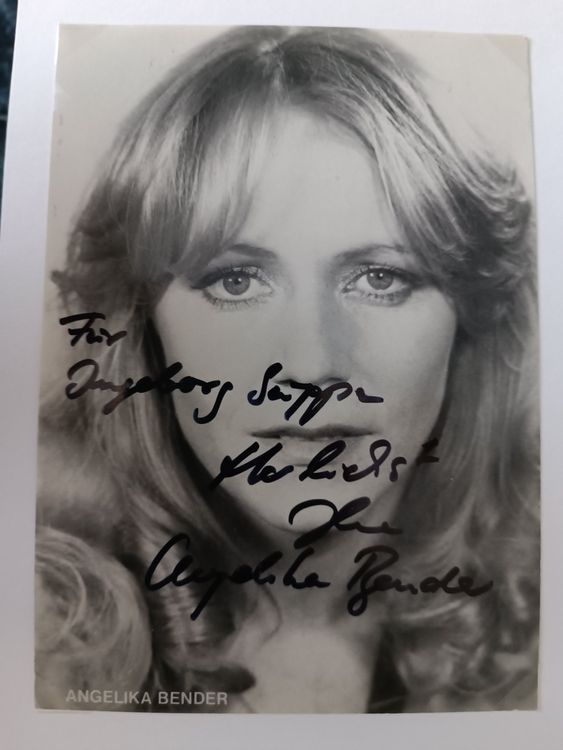 Angelika Bender - handsigniert (Gebraucht) in Menziken für CHF 4.9 ...