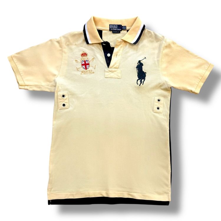 Polo Ralph Lauren Mercer Club yellow shirt retro 90s (Gebraucht) in St ...