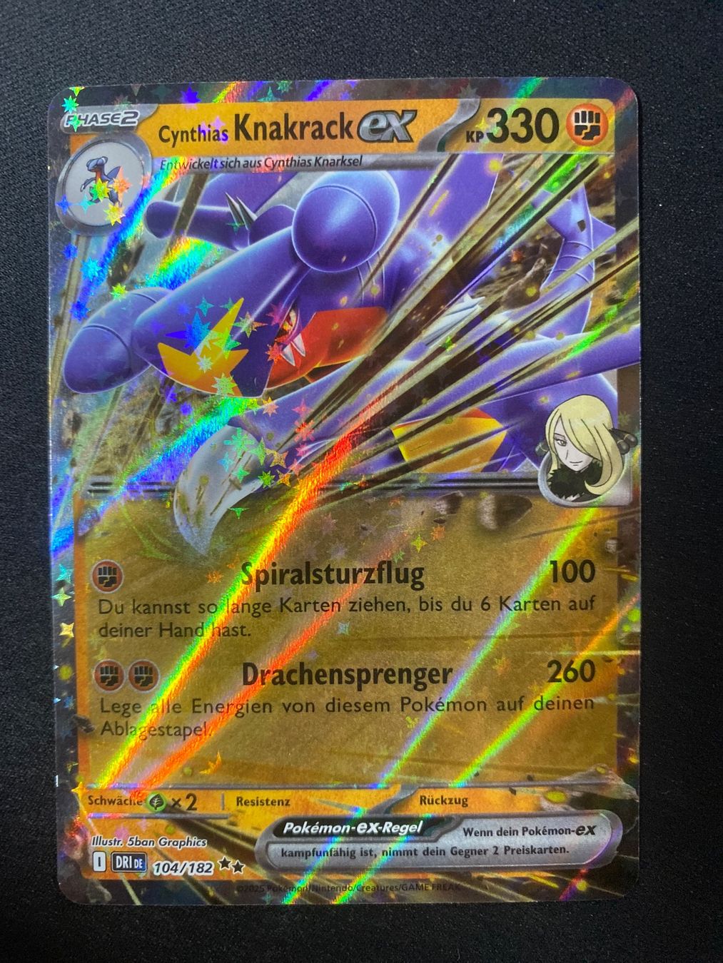 Cynthias Knakrack ex 104 - Garchomp - Destined Rivals - DE (Neu (gemäss ...