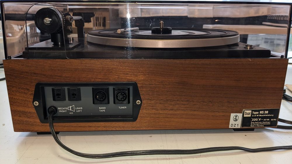 Alter Vintage Plattenspieler Marke Dual, HS 38 (Defekt) in für CHF 7 ...