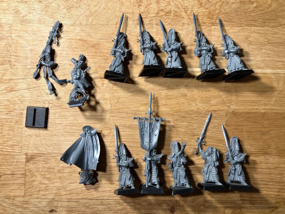 WARHAMMER Fantasy Hochelfen Schwertmeister von Hoeth *RAR* (Gebraucht ...