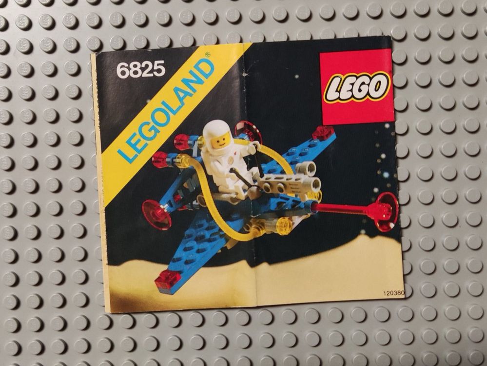LEGO Classic Space Anleitung / Instructions - 6825 (Gebraucht) in Muhen ...