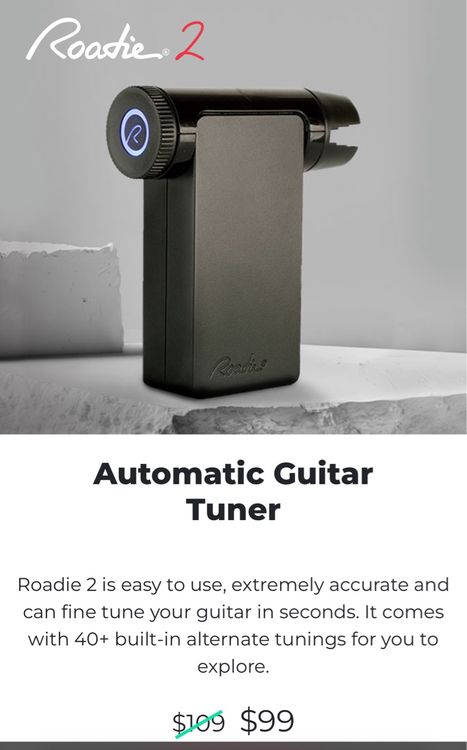 2x Gitarre Stimmgerät, Roadie 2, Dr.Chord Pro (Gebraucht) in Eriz für ...