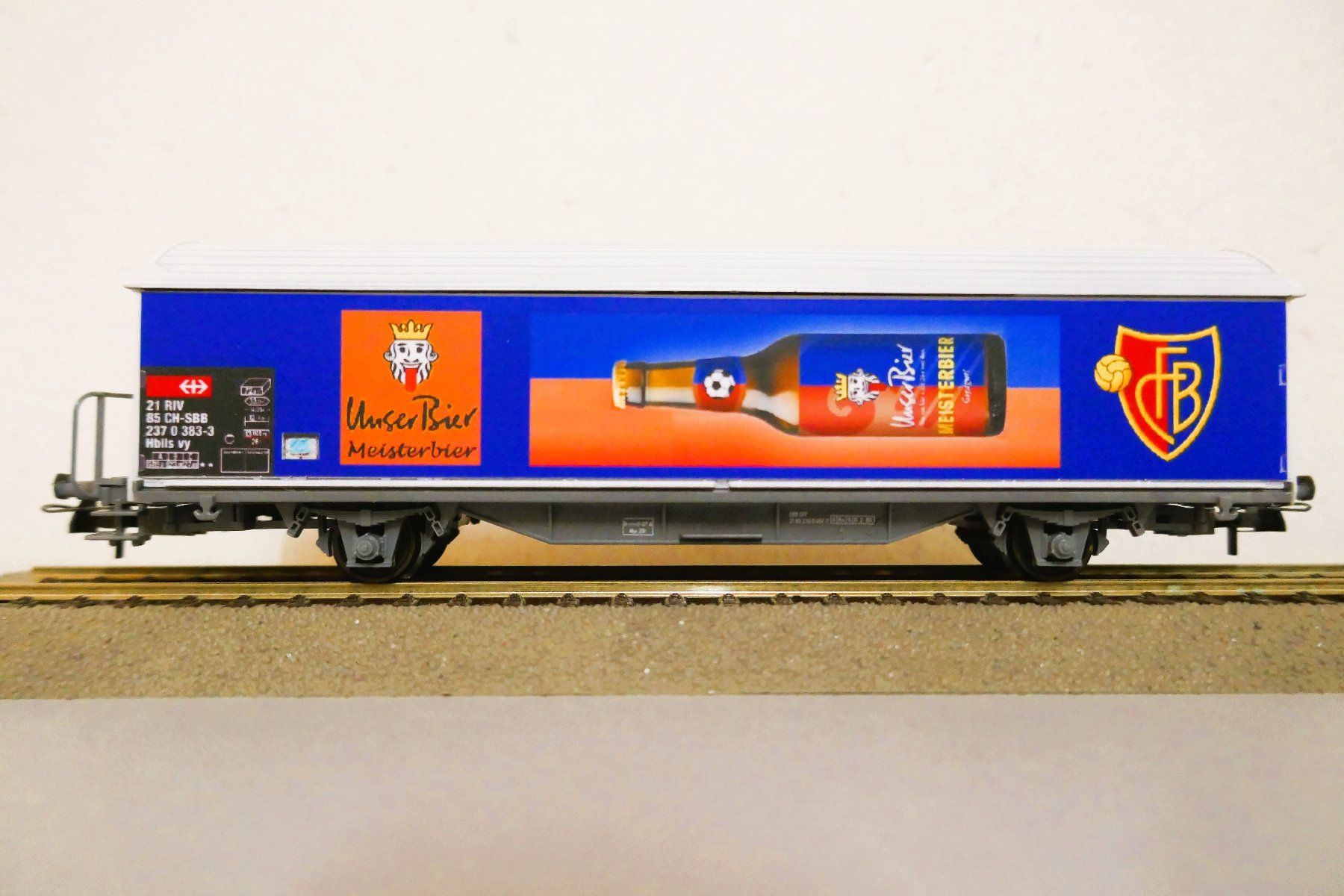 Roco R31 SBB Hbis Brauerei Unser Bier Meisterbier FC Basel | Kaufen auf ...