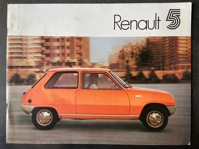 SELTEN: Prospekt RENAULT R5 1973 Spanien (Gebraucht) in Langenthal für ...