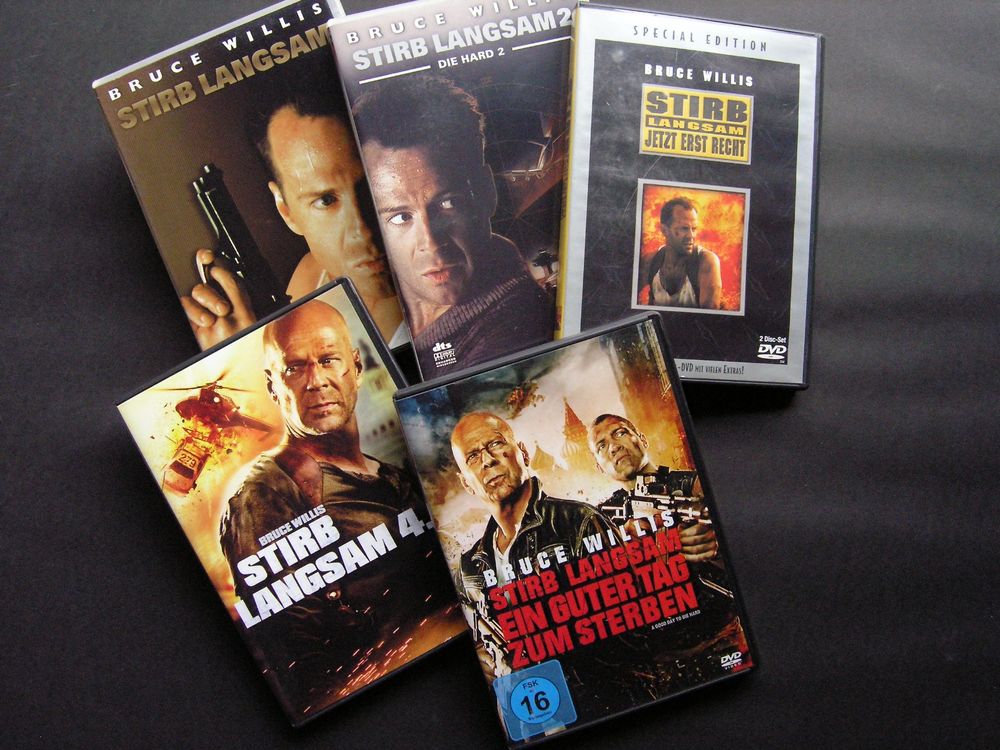 Stirb Langsam 1 - 5 Edition Bruce Willis DVD | Kaufen auf Ricardo