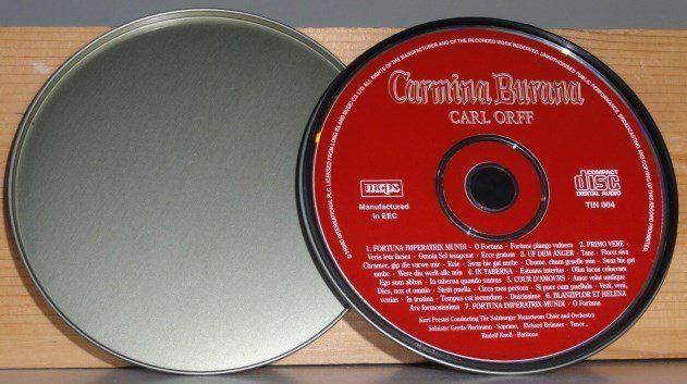 Carl Orff - Carmina Burana - Gerda Hartmann, Kurt Prestel (Gebraucht ...