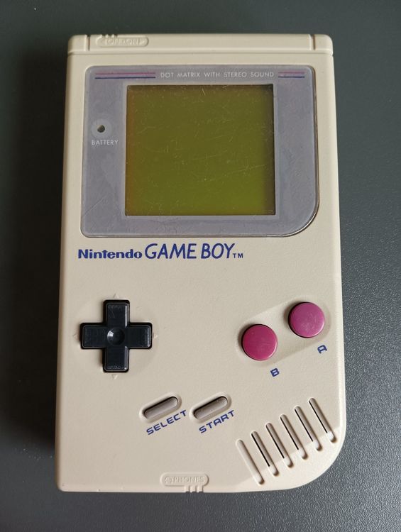 Nintendo Game Boy Classic Fat - Gameboy DEFEKT/DEFECTUEUX (Defekt) in ...