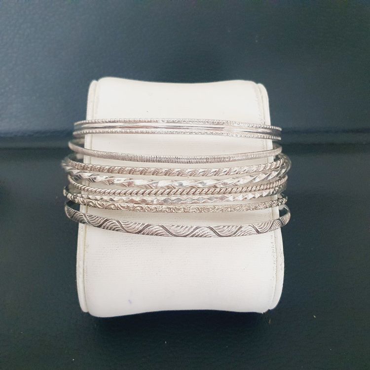 Breite Armbander Damen Silber