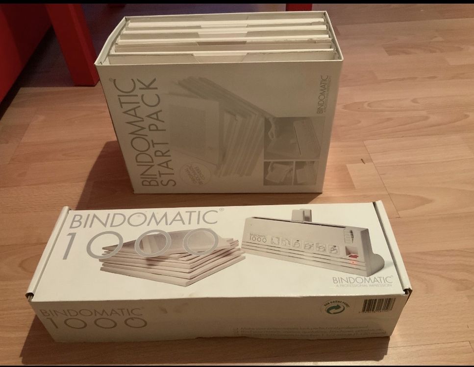 Bindomatic Starterpack incl. Ofrex Bindemappen (Gebraucht) in Dornach für CHF 17 – mit Lieferung ...