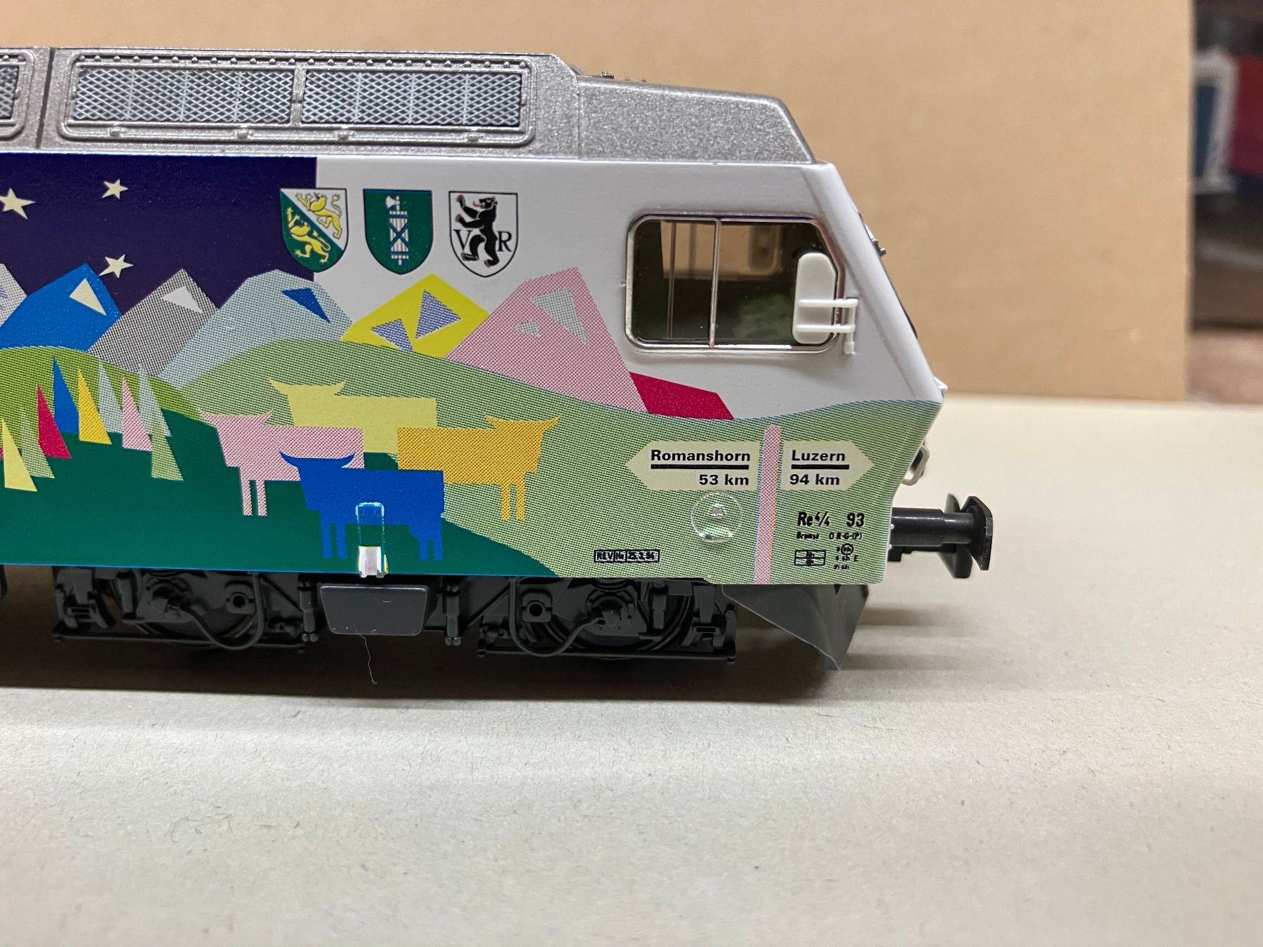 Hag 098 BT Re 456 "Voralpen-Express", H0 WS AC Analog (Gebraucht) in ...