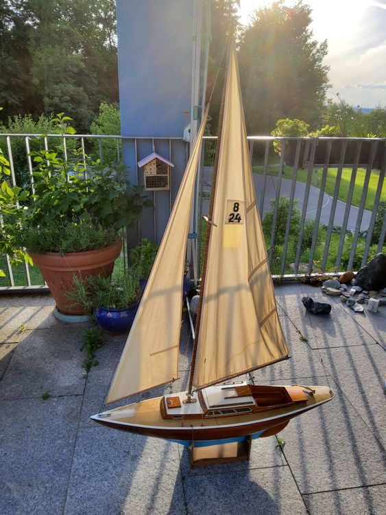 Modell Segelboot Graupner Gracia Nr. 2103Antik (Gebraucht) in Uetliburg ...