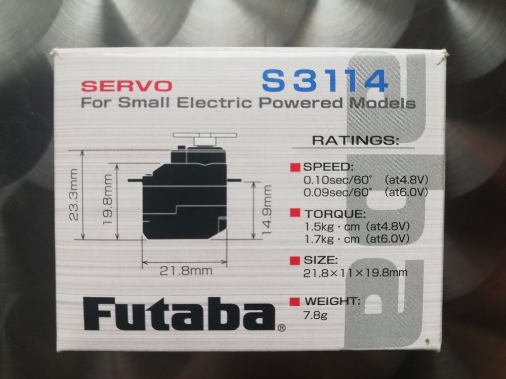 Servo Futaba S3114 (Neu und originalverpackt) in für CHF 19 – mit ...