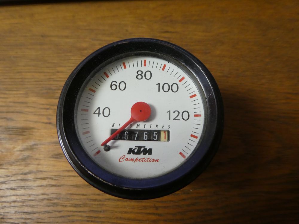 Tachometer KTM 0- 120 km/h Competition VDO Swiss Made (Gebraucht) in ...