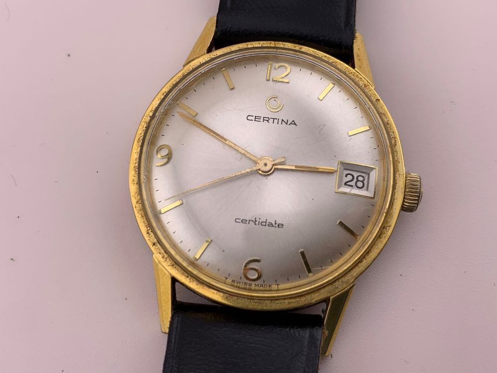 Vintage CERTINA mécanique homme / Herrenuhr Handaufzug (Gebraucht) in Biel/Bienne für CHF 29 ...