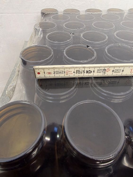 Braunglas-Flaschen 175 ml, Neu, 53 Stk. Marmelade etc. (13) (Neu ...