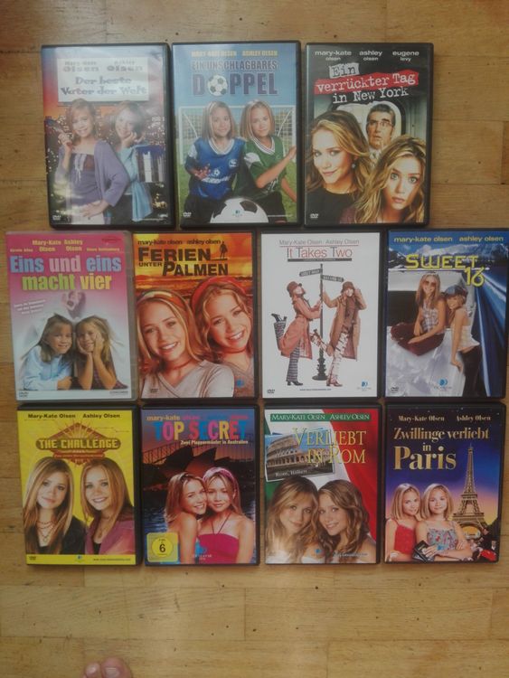 11x Mary-Kate & Ashley Olsen (Twins Filme) DVD Sammlung Set | Kaufen auf Ricardo