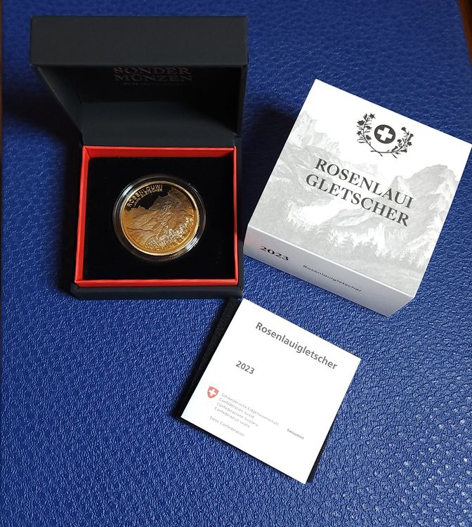 10 Fr "Rosenlauigletscher" 2023 PP (Neu und originalverpackt) in Hittnau für CHF 35 – mit ...