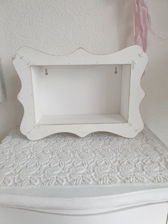 Wandbox Regal weiss Shabby Chic Vintage | Kaufen auf Ricardo