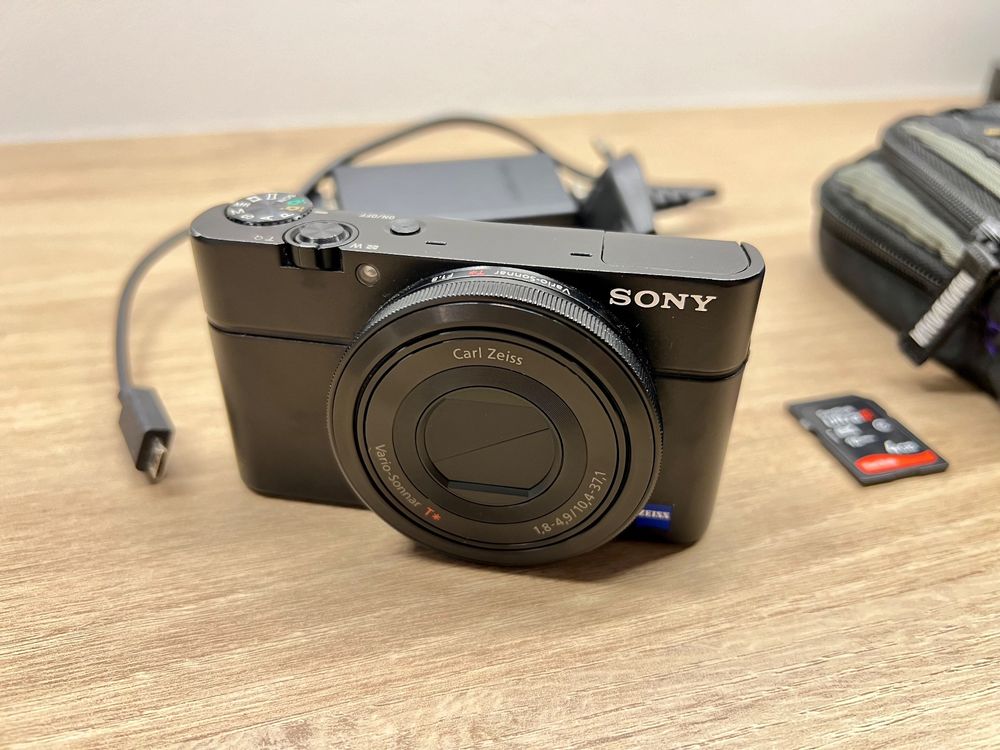 Sony Cyber-shot DSC-RX100 Noir (Gebraucht) in Geneve für CHF 150 – mit Lieferung auf Ricardo kaufen