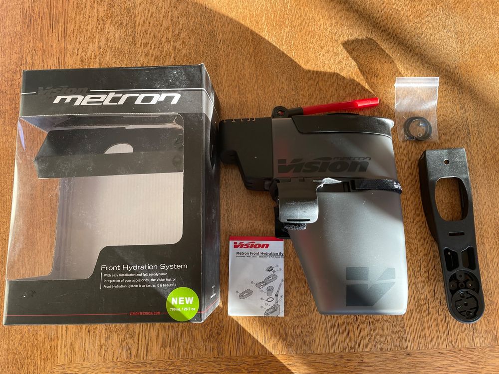 Trinksystem Triathlon - VISION METRON FRONT HYDRATION SYSTEM (Neu und ...