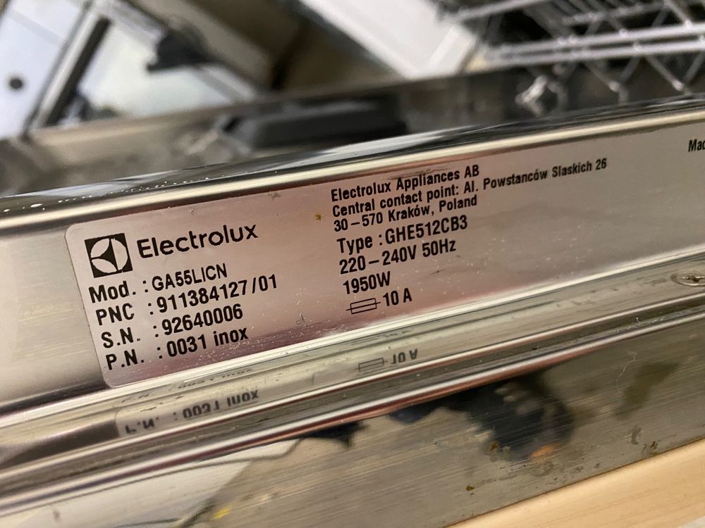 Electrolux Einbaugeschirrspüler Ch Norm + Garantie / Bj 2019 (Gebraucht) in Dietikon für CHF 550 ...